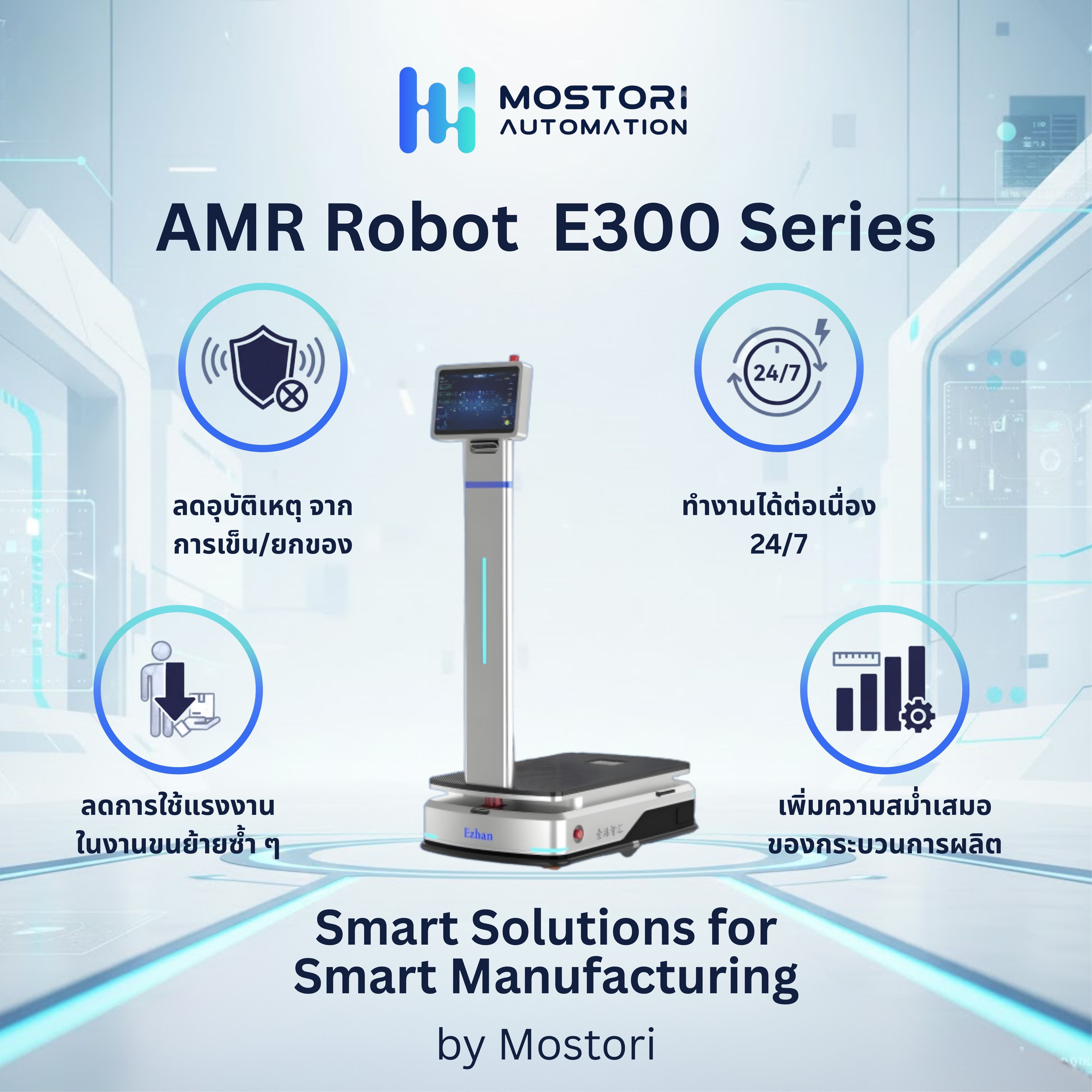 Autonomous Mobile Robot Products | Mostori